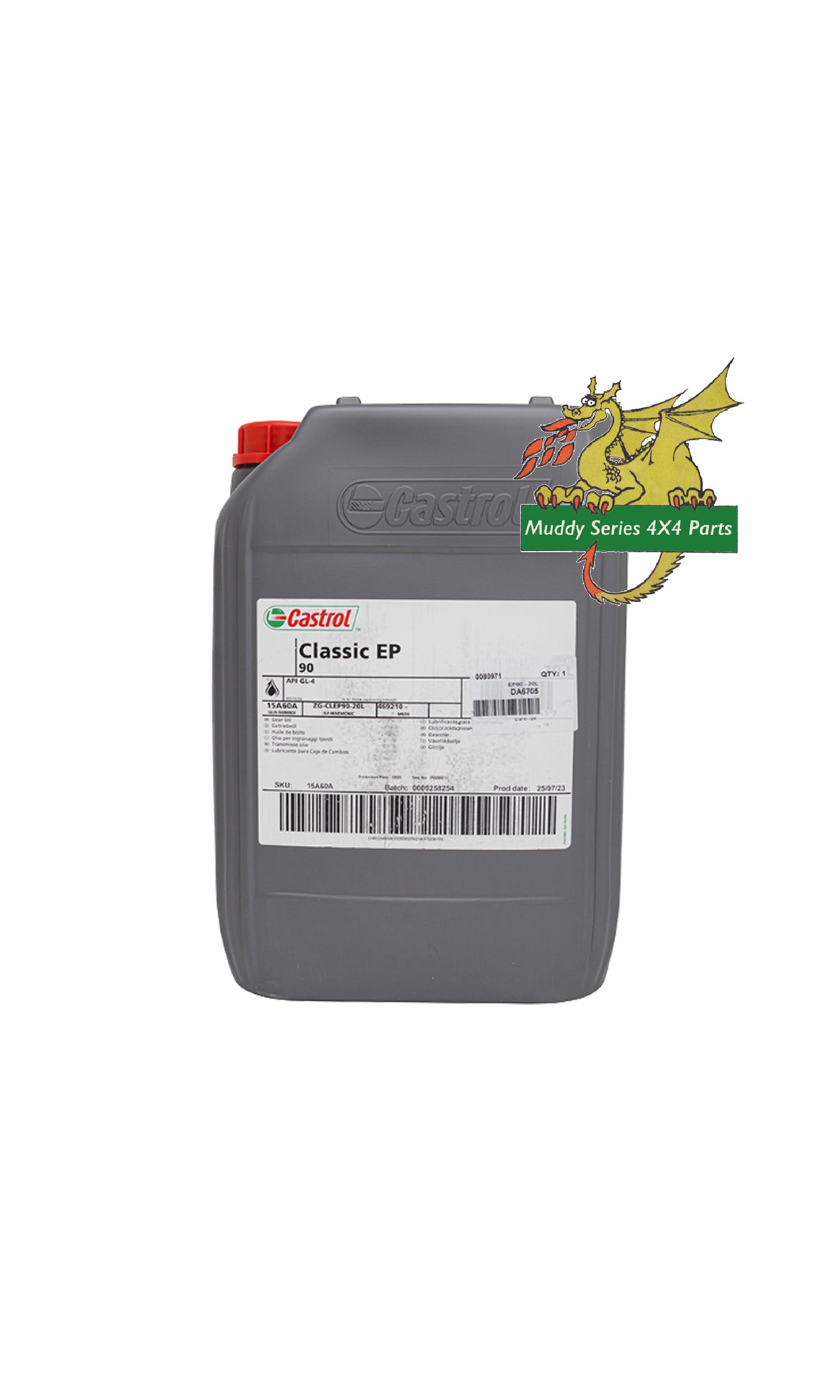 Castrol Classic EP90 Mineral Based Multi-Purpose Extreme Pressure Oil ...