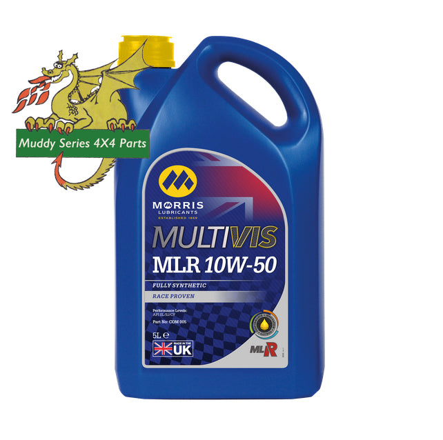 Morris Oils MULTIVIS MLR 10W50 Synthetic Engine Oil COM005 – Muddy ...