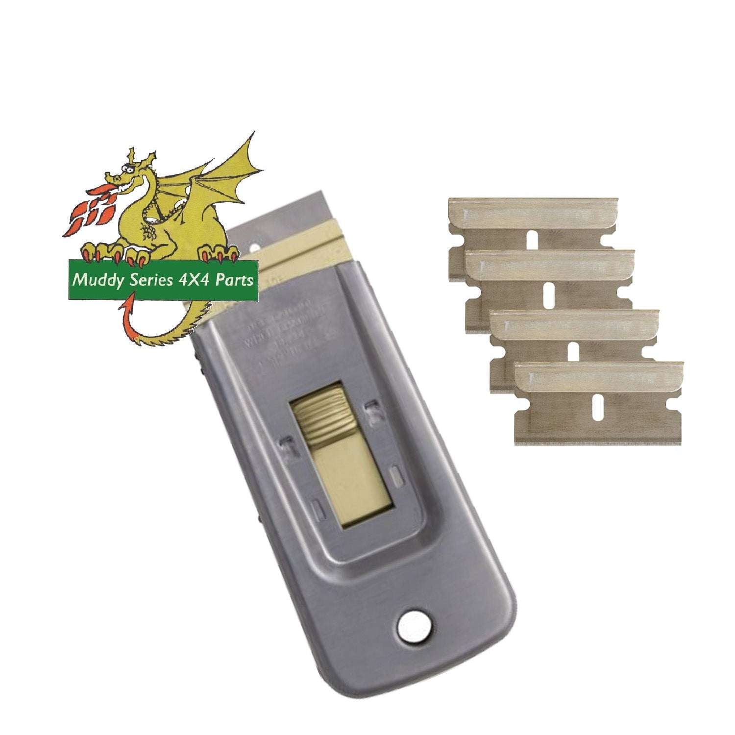 Zippy Type Retracting Razor Scraper with Blades TL671 – Muddy Series ...
